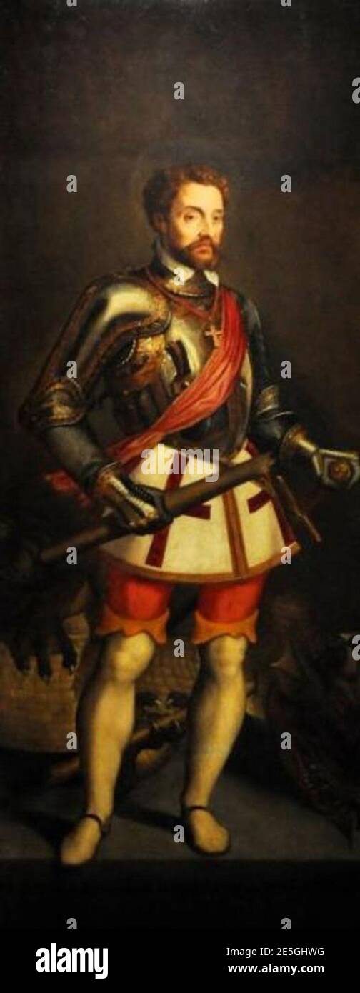 Michiel Coxie (I) - De H. Joris Stock Photo - Alamy