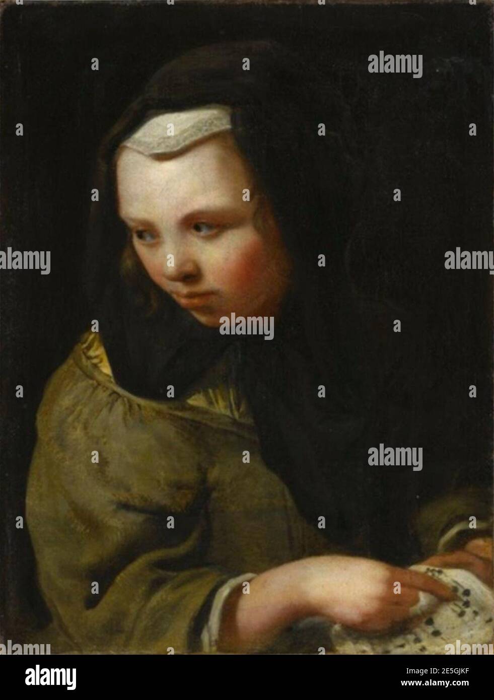 Michiel Sweerts - Allegory of hearing Stock Photo - Alamy