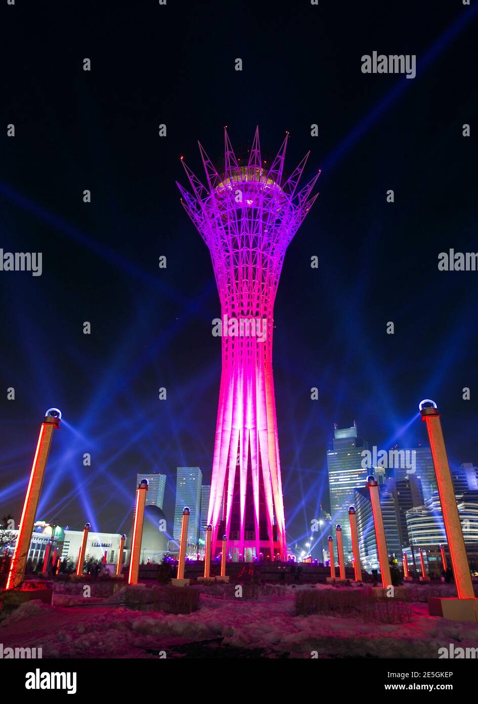 Baiterek monument hi-res stock photography and images - Alamy