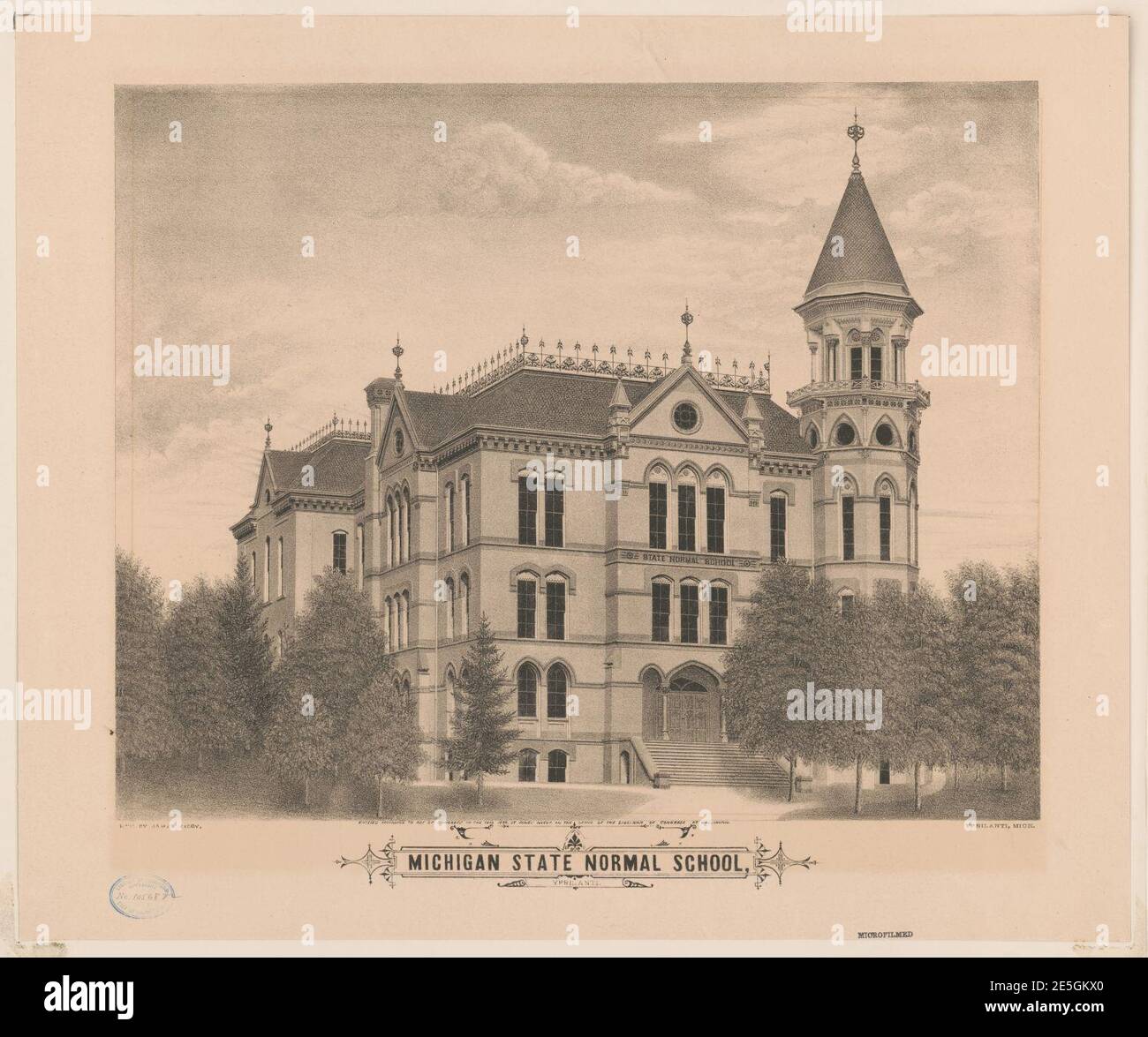 Michigan state normal school hi-res stock photography and images - Alamy