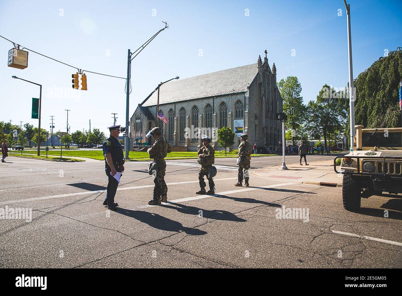 Michigan national guard hi-res stock photography and images - Alamy