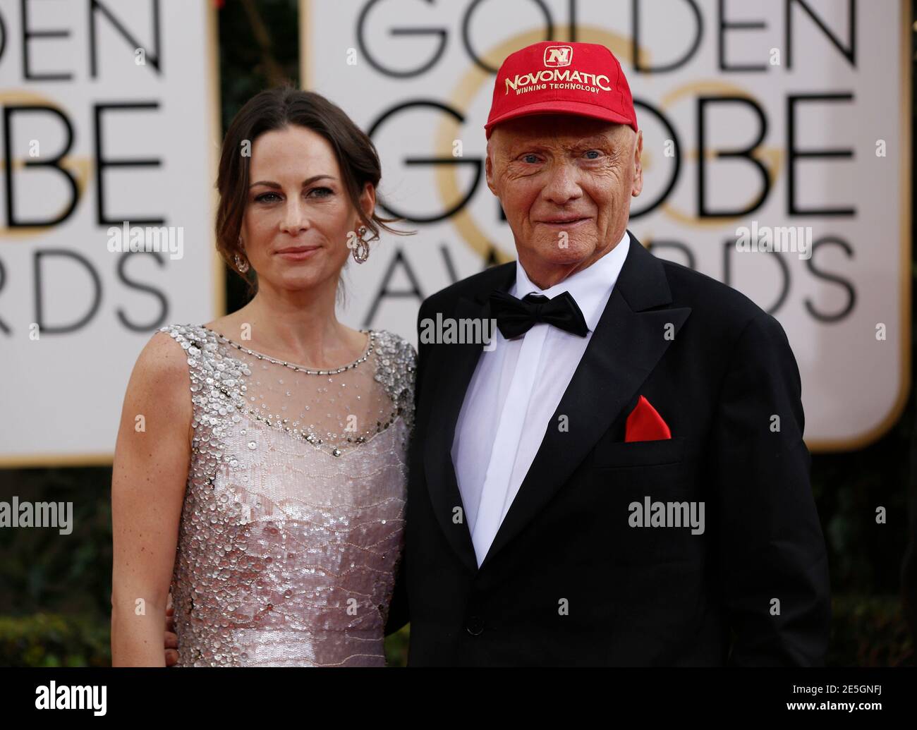 Niki lauda and wife birgit hi-res stock photography and images - Alamy