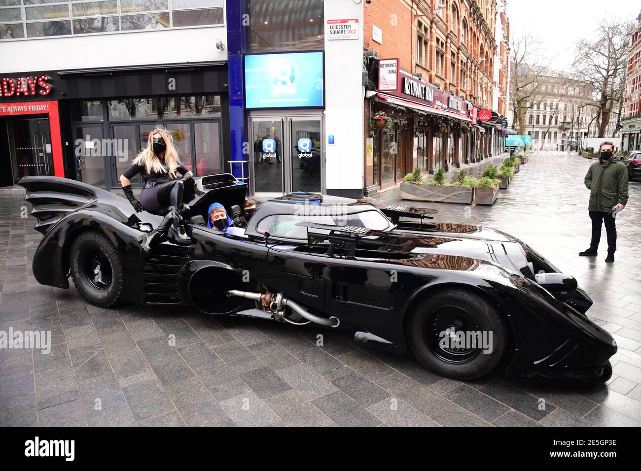 Batman robin batmobile hi-res stock photography and images - Alamy