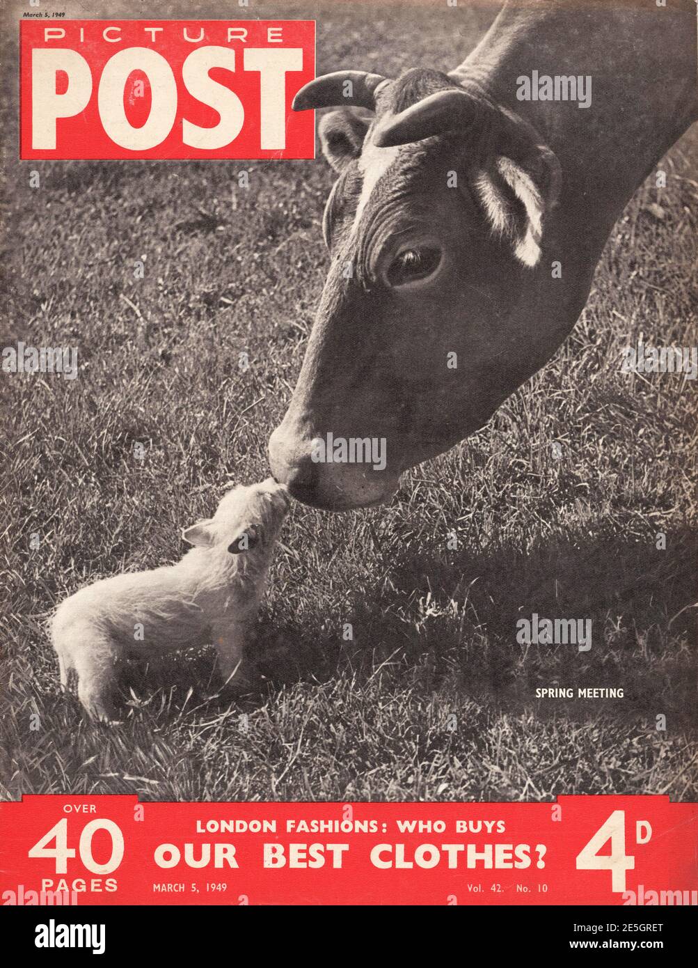 Picture post magazine cover hi-res stock photography and images - Alamy