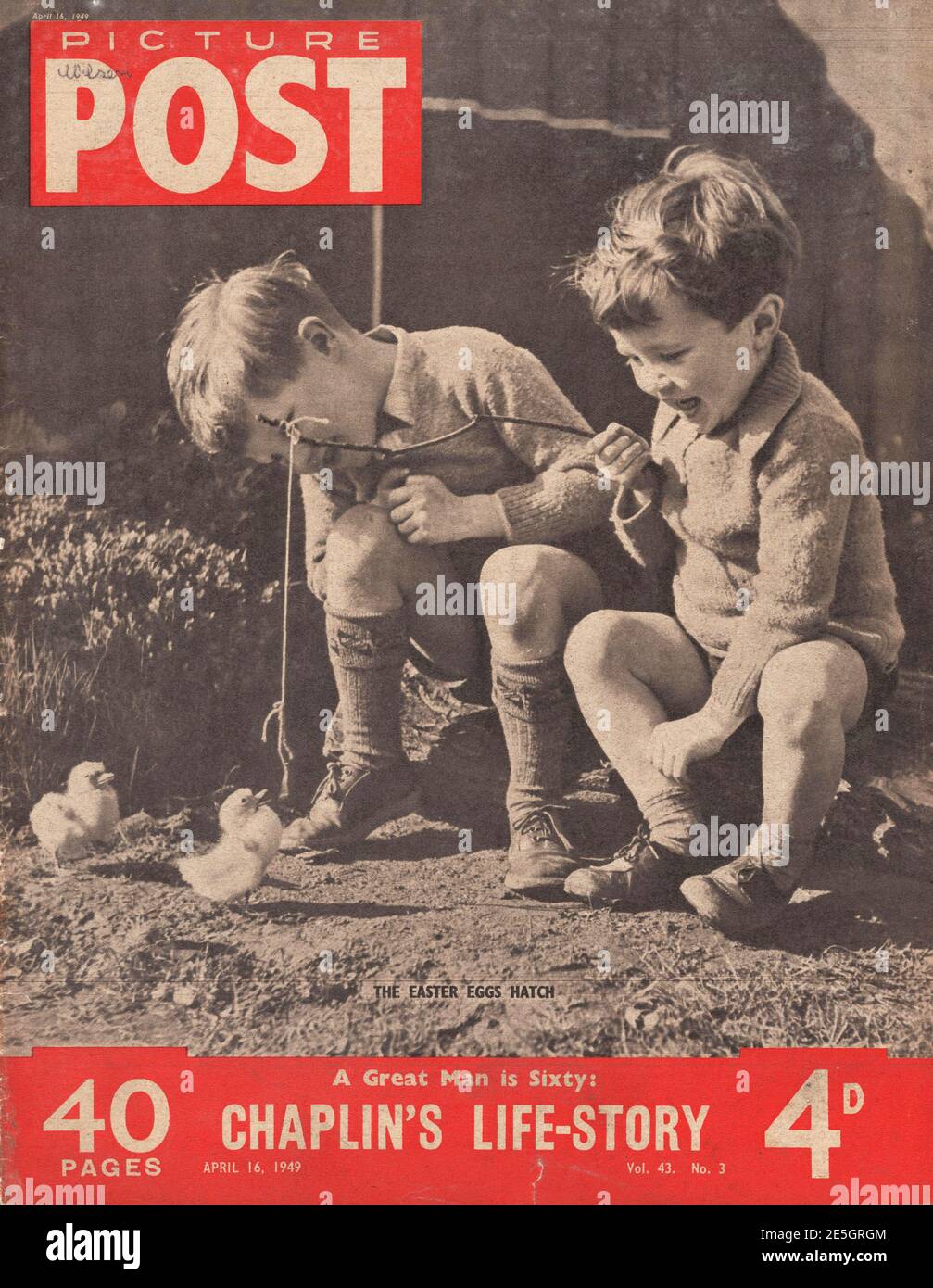 Picture post magazine cover hi-res stock photography and images - Alamy