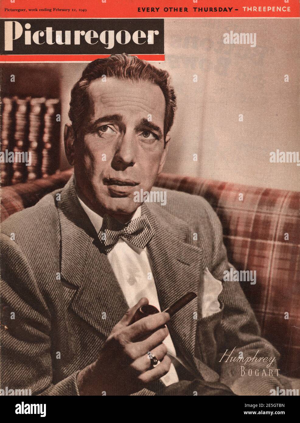 1949 Picturegoer front cover Humphrey Bogart Stock Photo - Alamy