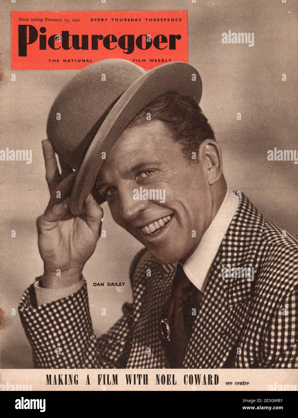 1950 Picturegoer Dan Dailey Stock Photo - Alamy