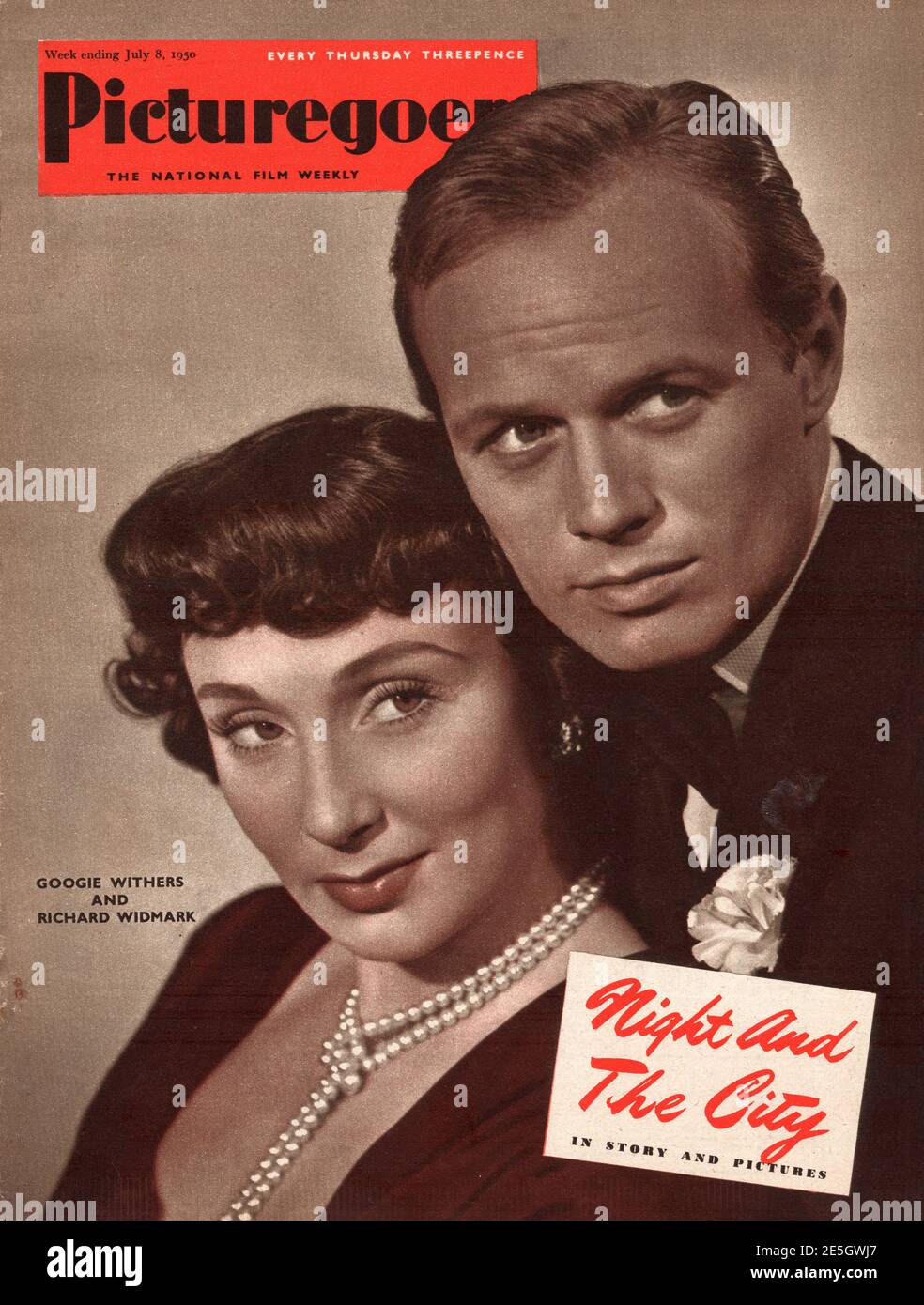 1950 Picturegoer Googie Withers Stock Photo - Alamy