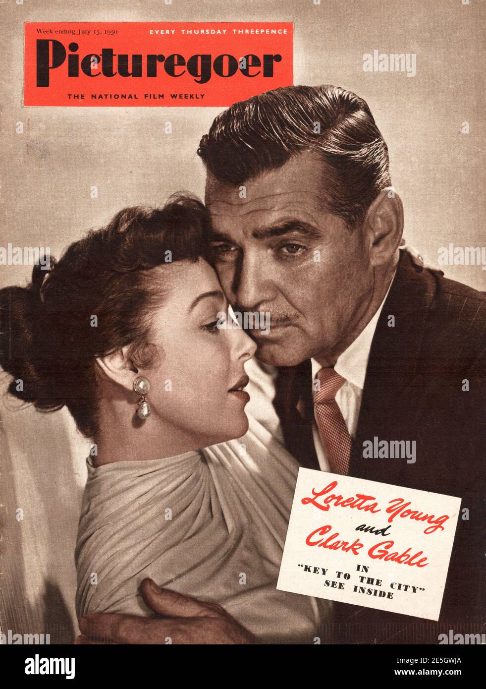 Clark gable loretta young hi-res stock photography and images - Alamy