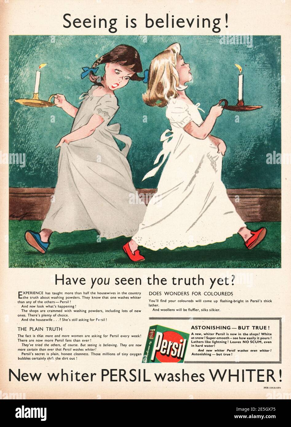 Washing powder advertisement hi-res stock photography and images - Alamy