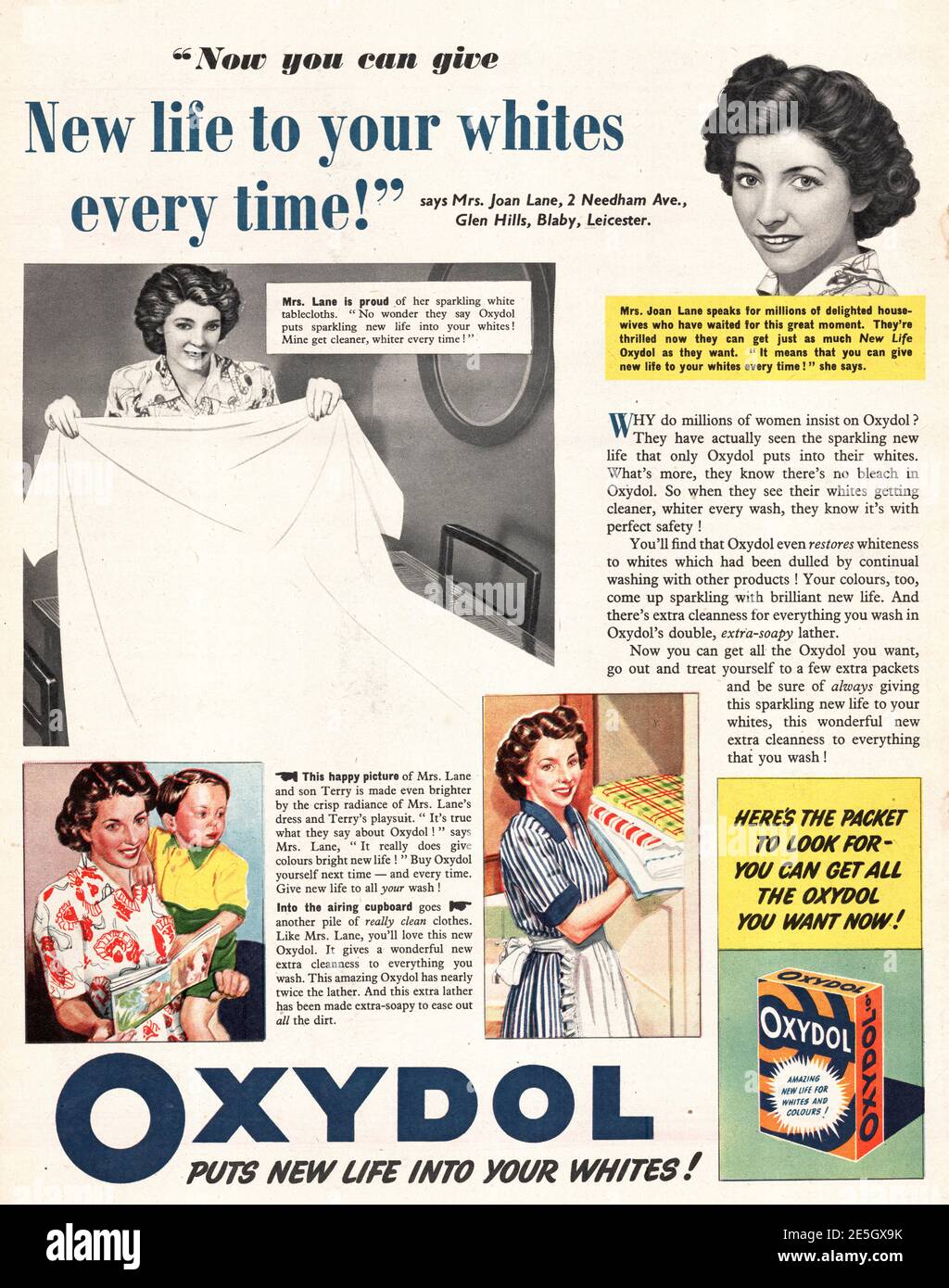 Oxydol hi-res stock photography and images - Alamy