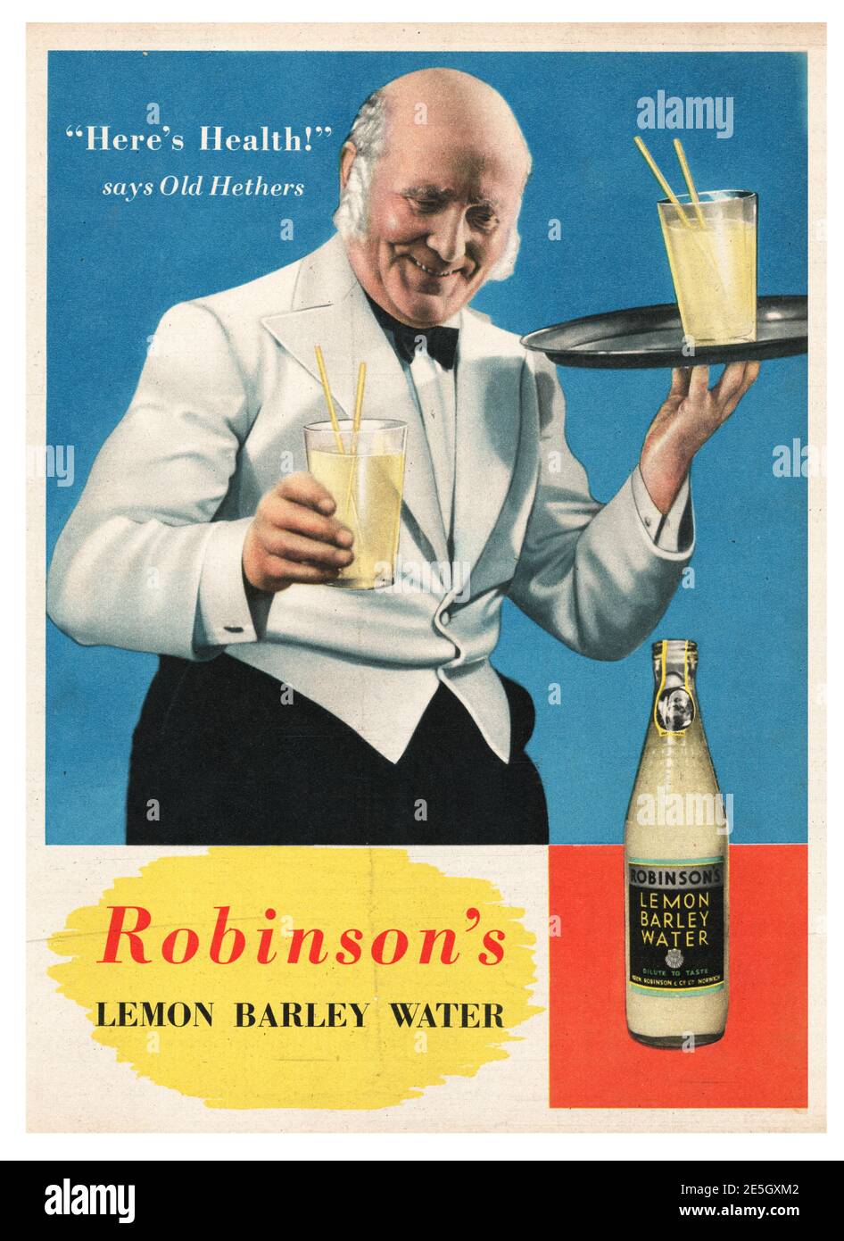 Robinsons barley Cut Out Stock Images & Pictures - Alamy