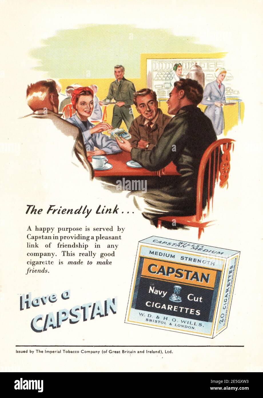 Capstan Cigarettes Smoking High Resolution Stock Photography and Images ...