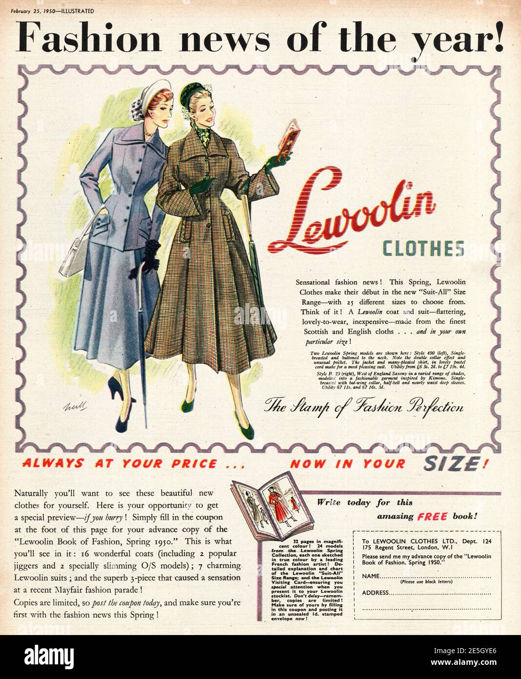 Clothes advertisement hi-res stock photography and images - Alamy