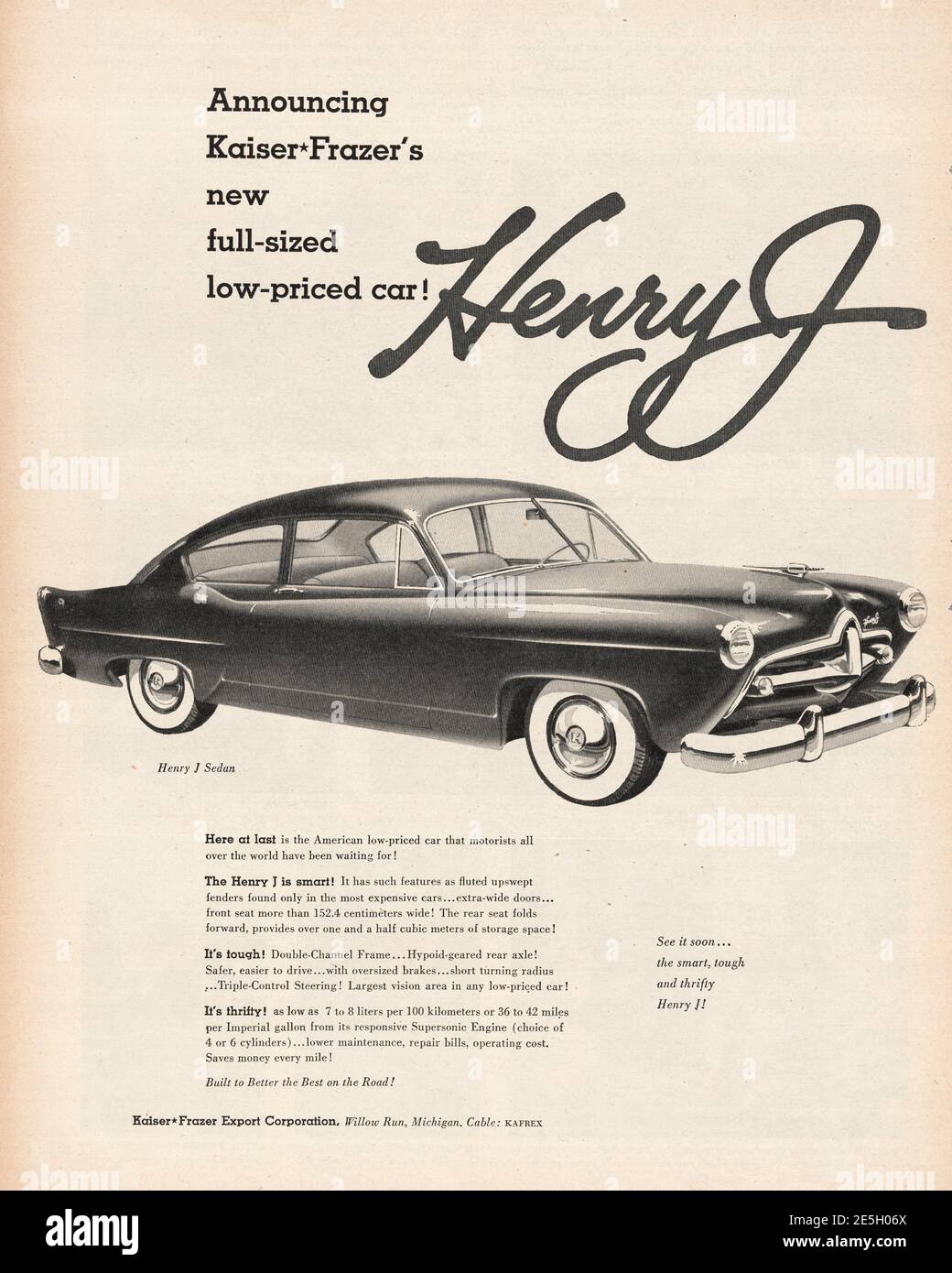 1952 Henry J Car