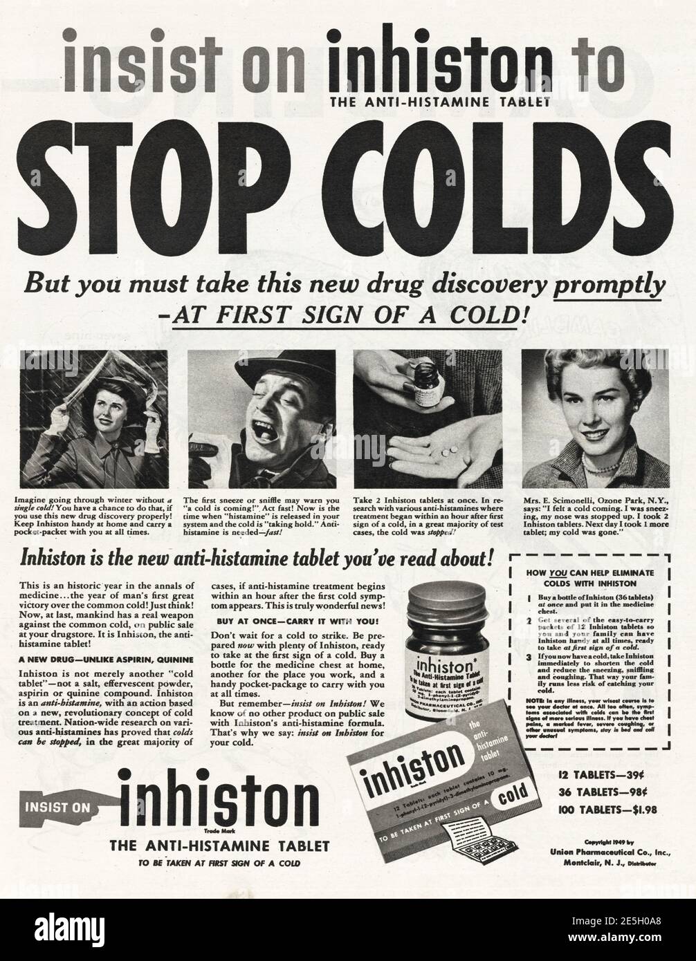 Cold Medication Advertisement