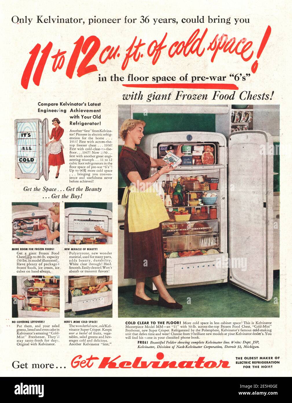 First Refrigerator Advertisement