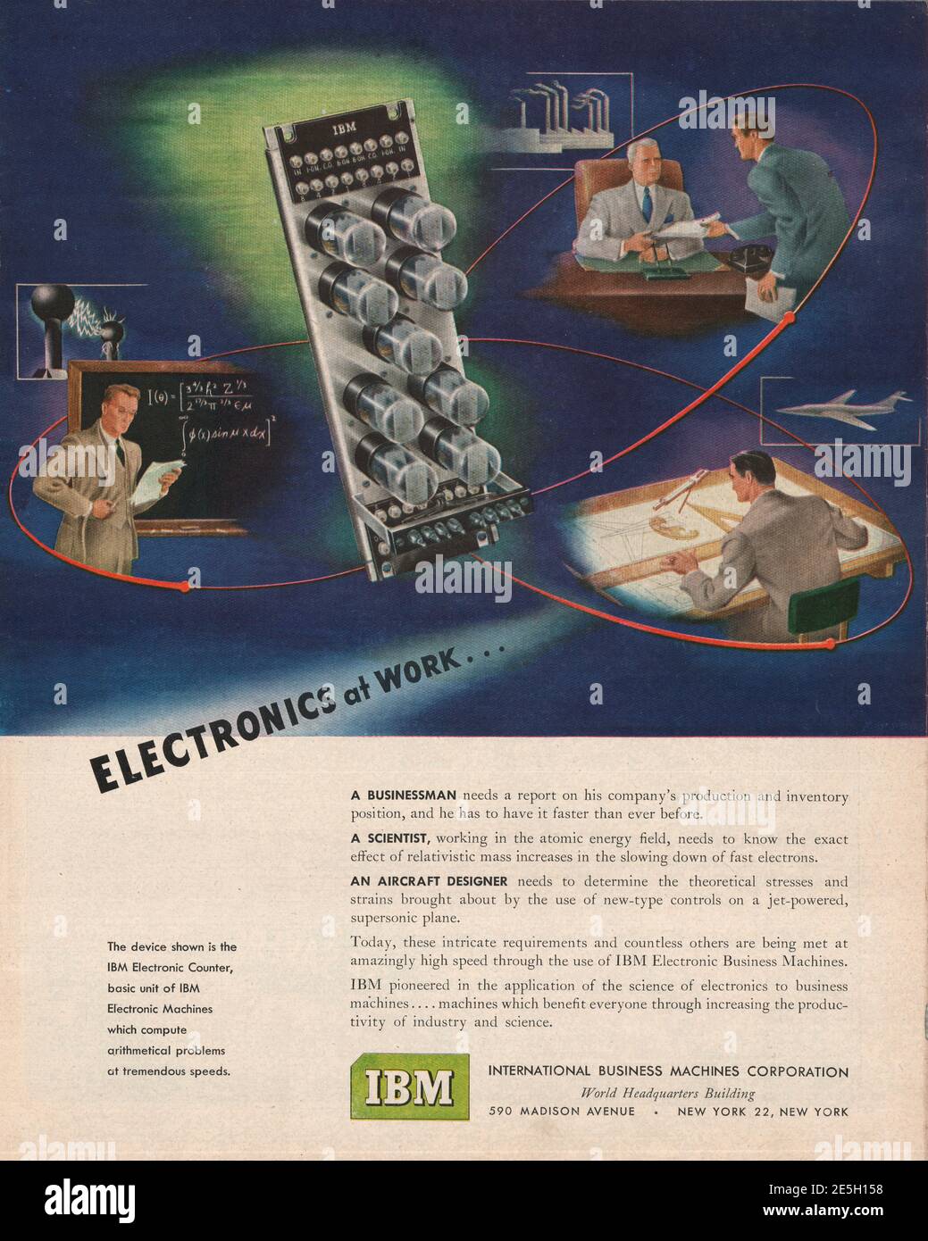 Advertisement for typewriters hi-res stock photography and images - Alamy