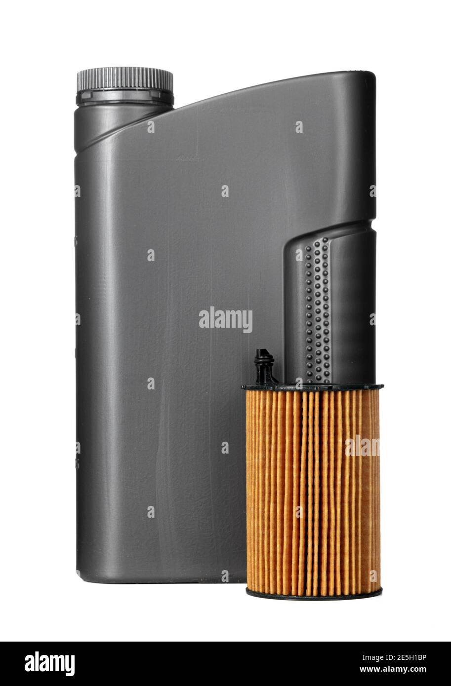 Car filters and motor oil can isolated on white Stock Photo - Alamy