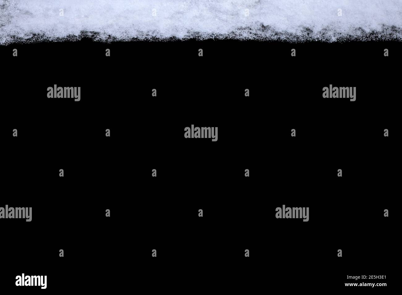 snow strip isolated on white Stock Photo - Alamy