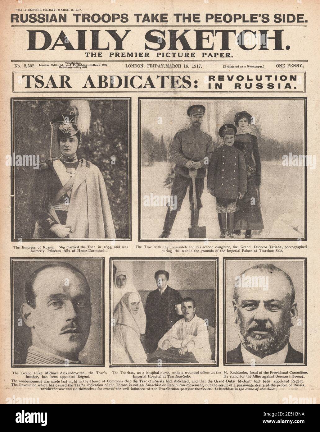 Czar nicholas alexandra rasputin revolution russian revolution kerensky ...