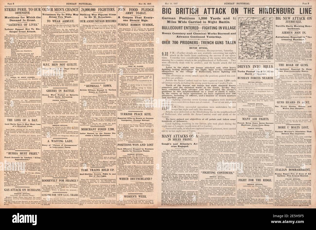 World war one hindenburg line hi-res stock photography and images - Alamy