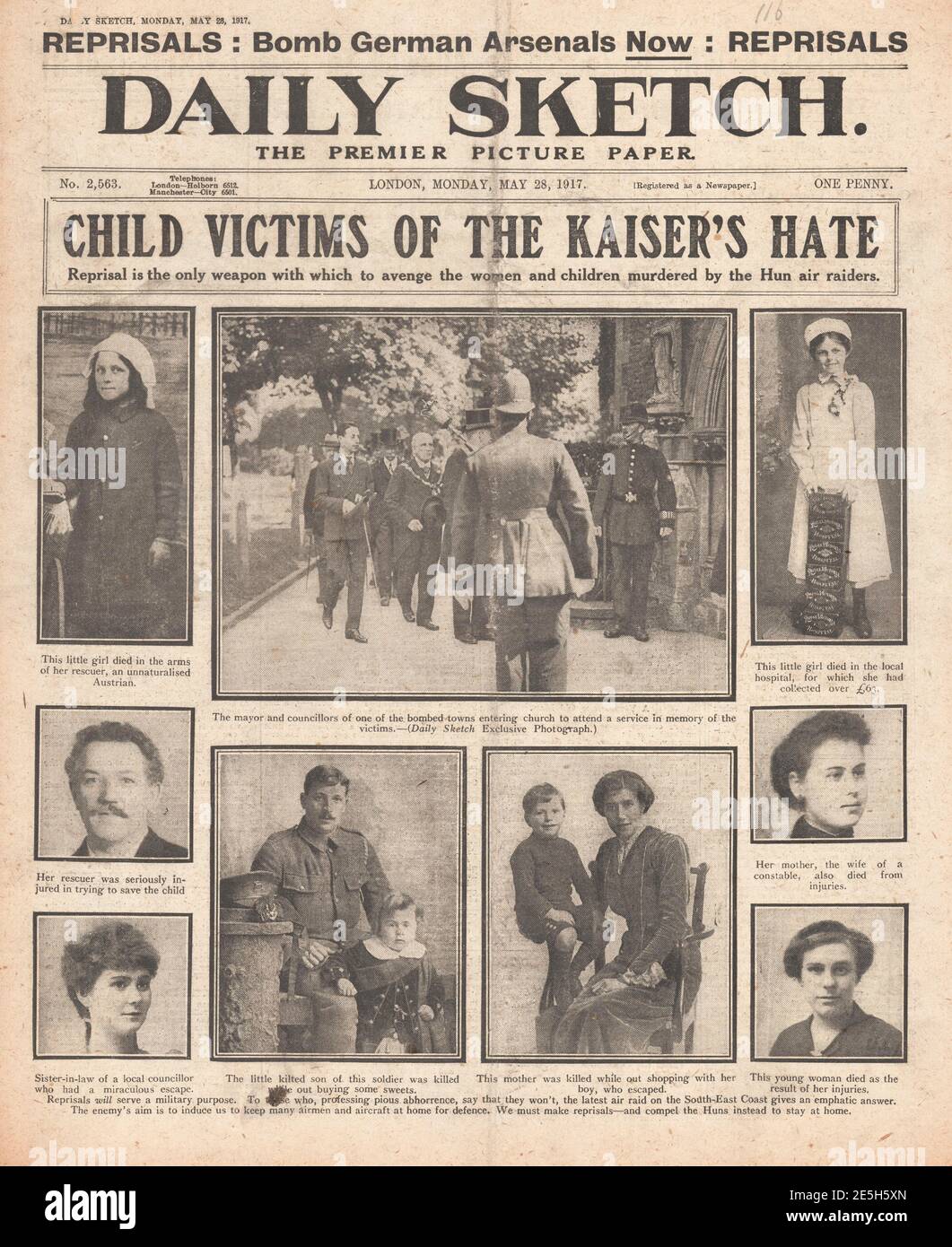 Gotha raids hi-res stock photography and images - Alamy