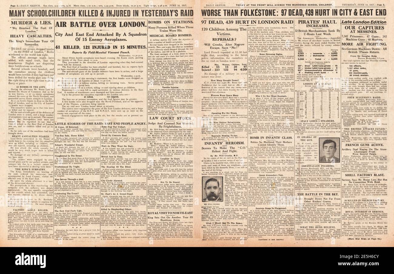 Gotha raids hi-res stock photography and images - Alamy