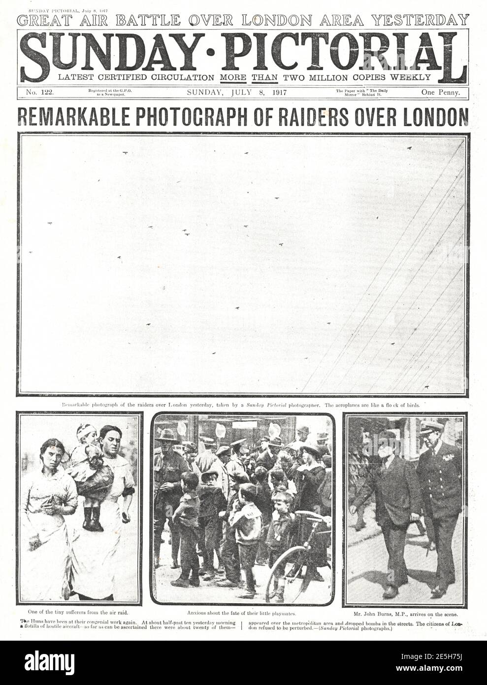 Sunday pictorial 1917 hi-res stock photography and images - Alamy