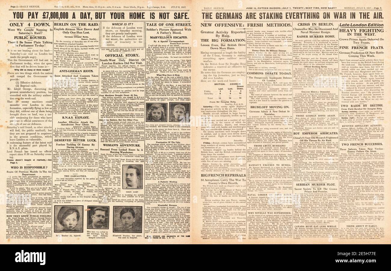 Gotha raids hi-res stock photography and images - Alamy