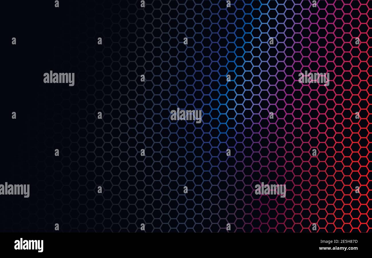 Digital background hexagon Stock Vector Images - Alamy