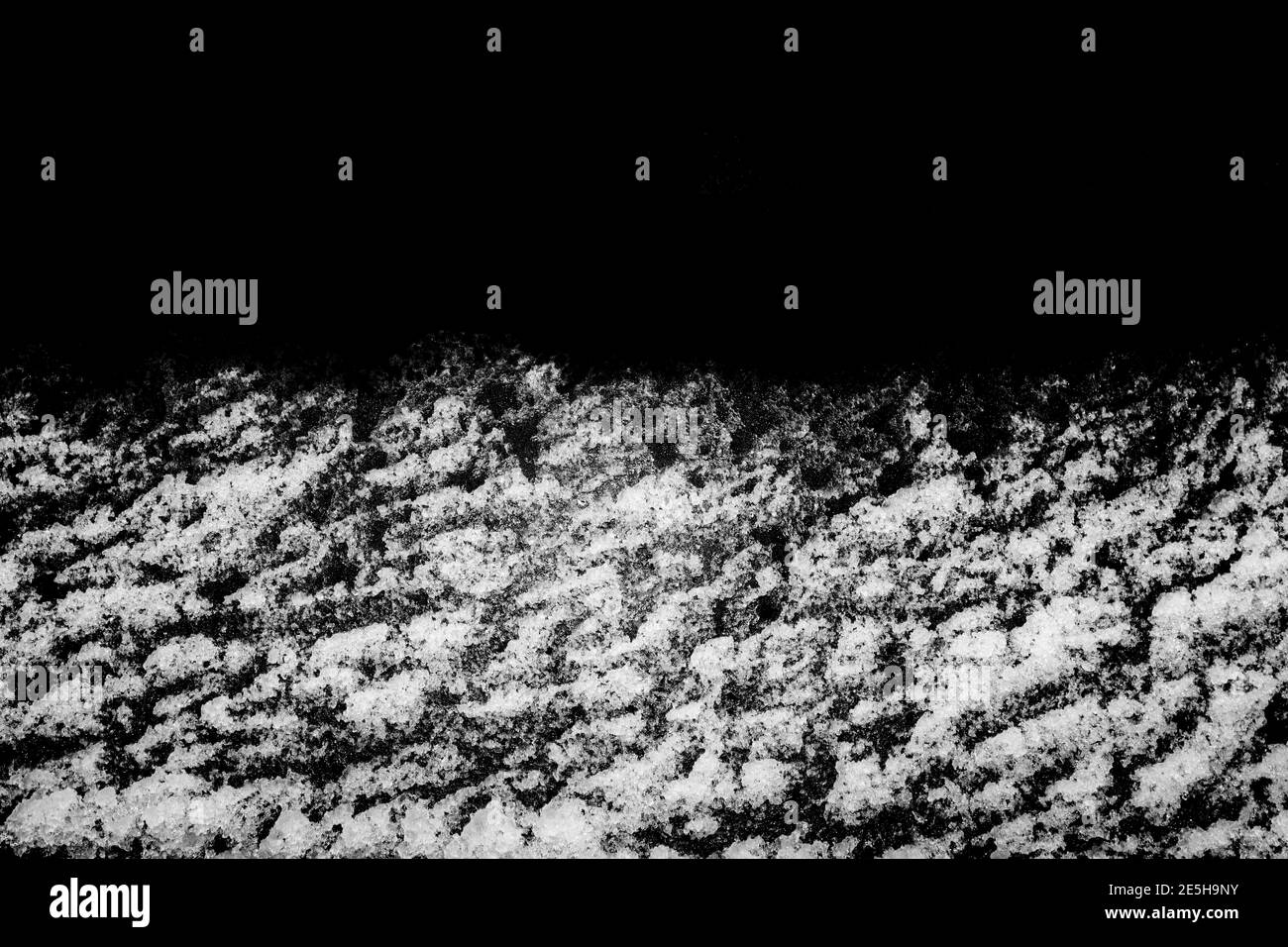 snow isolated on black background Stock Photo - Alamy
