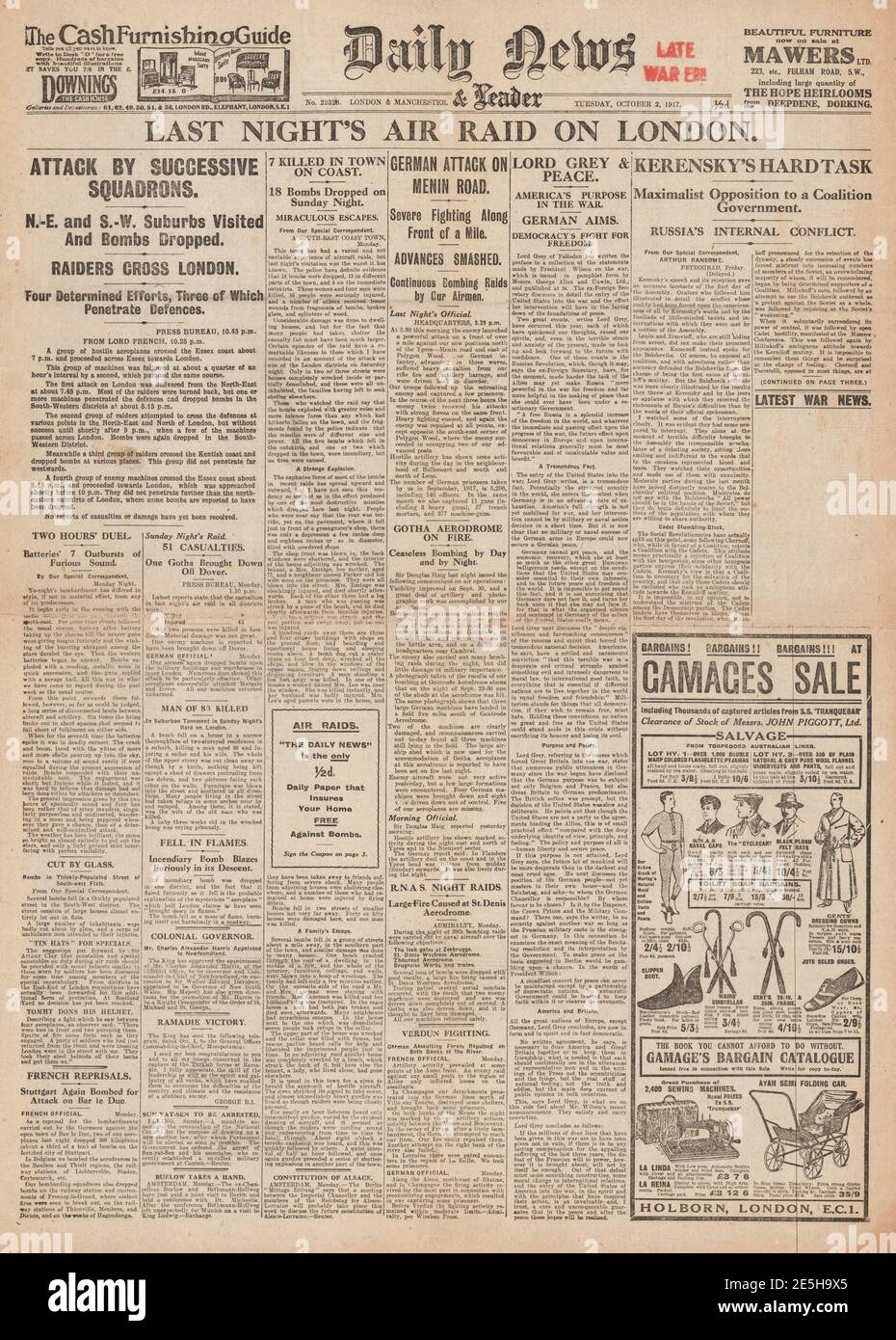 Gotha 1917 hi-res stock photography and images - Alamy