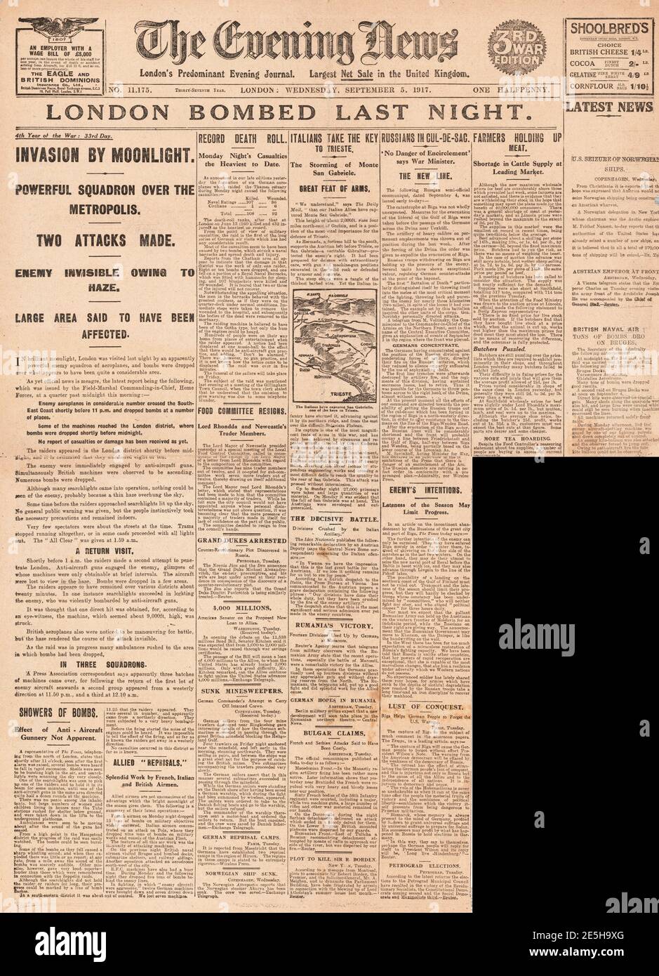 Gotha raids hi-res stock photography and images - Alamy