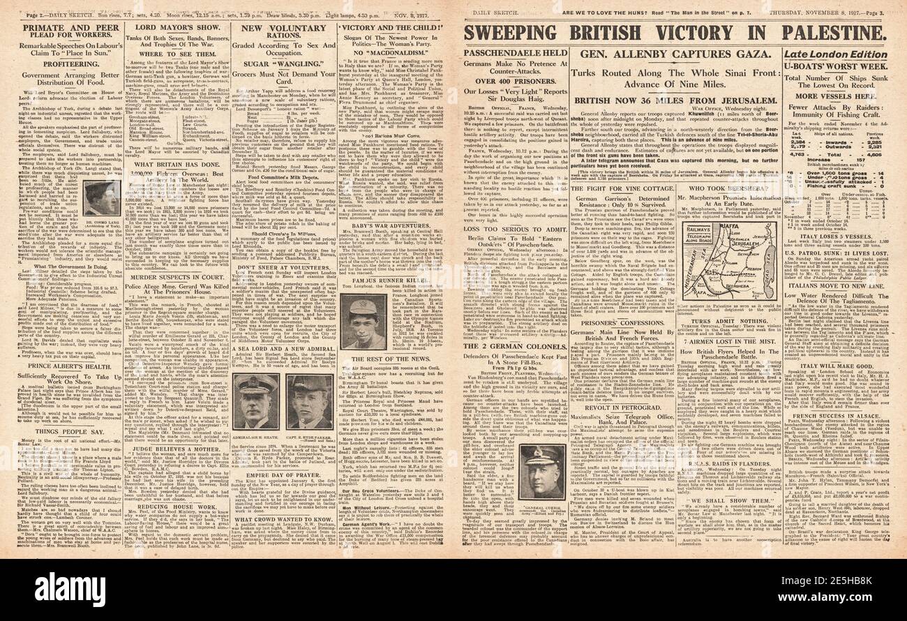 Gaza 1917 hi-res stock photography and images - Alamy