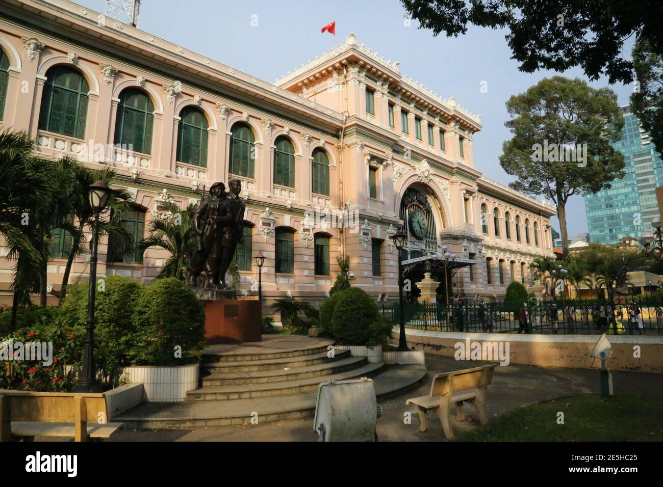 Ho Chi Minh City, Vietnam - April 29 2014: The historic Saigon Post ...