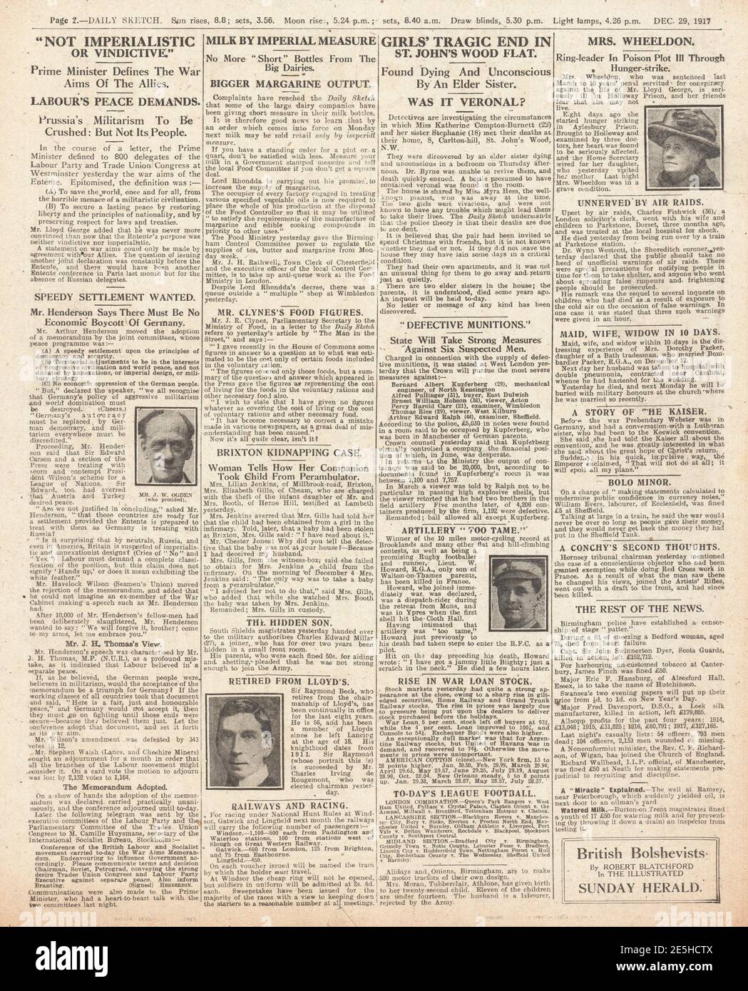 George alfred lloyd hi-res stock photography and images - Alamy