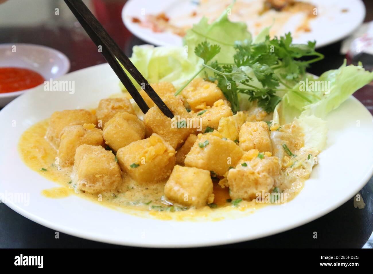 Stir fried tofu hi-res stock photography and images - Alamy