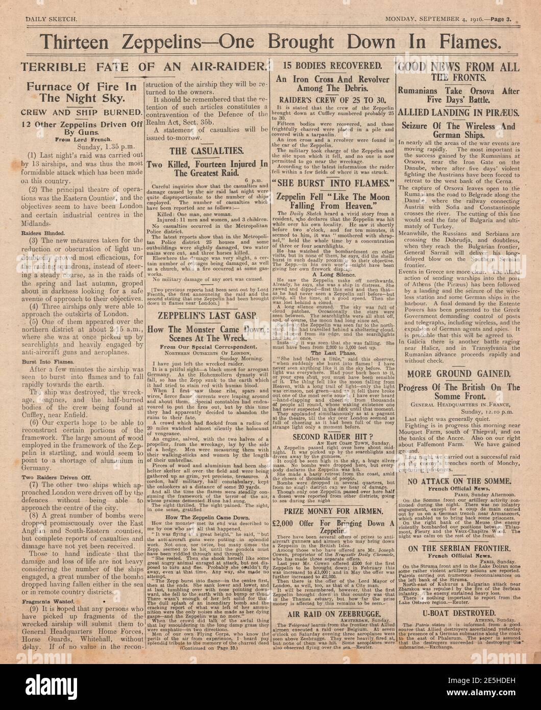 German zeppelin airship shot hi-res stock photography and images - Alamy