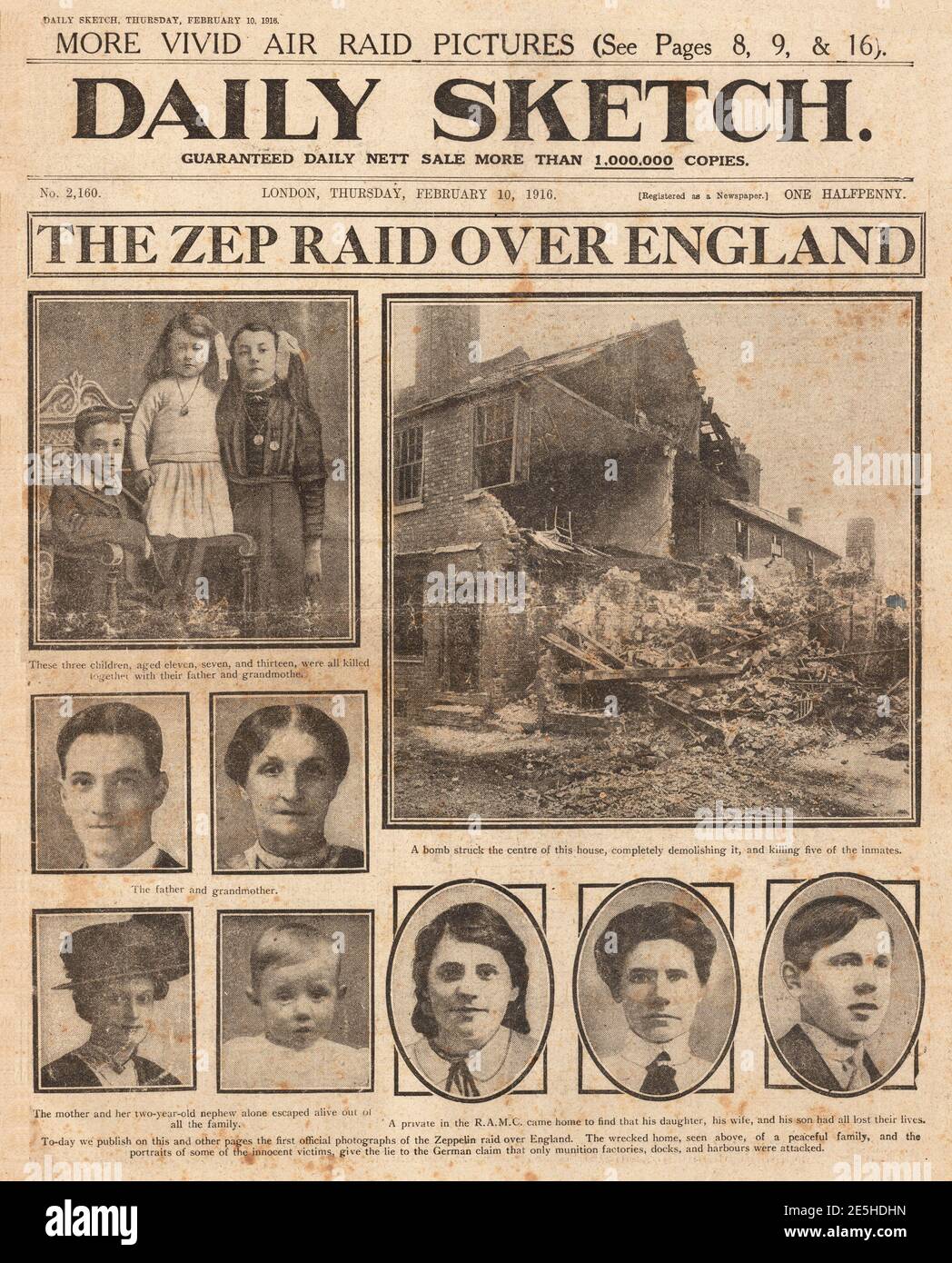 World war 1 air raids london hi-res stock photography and images - Alamy