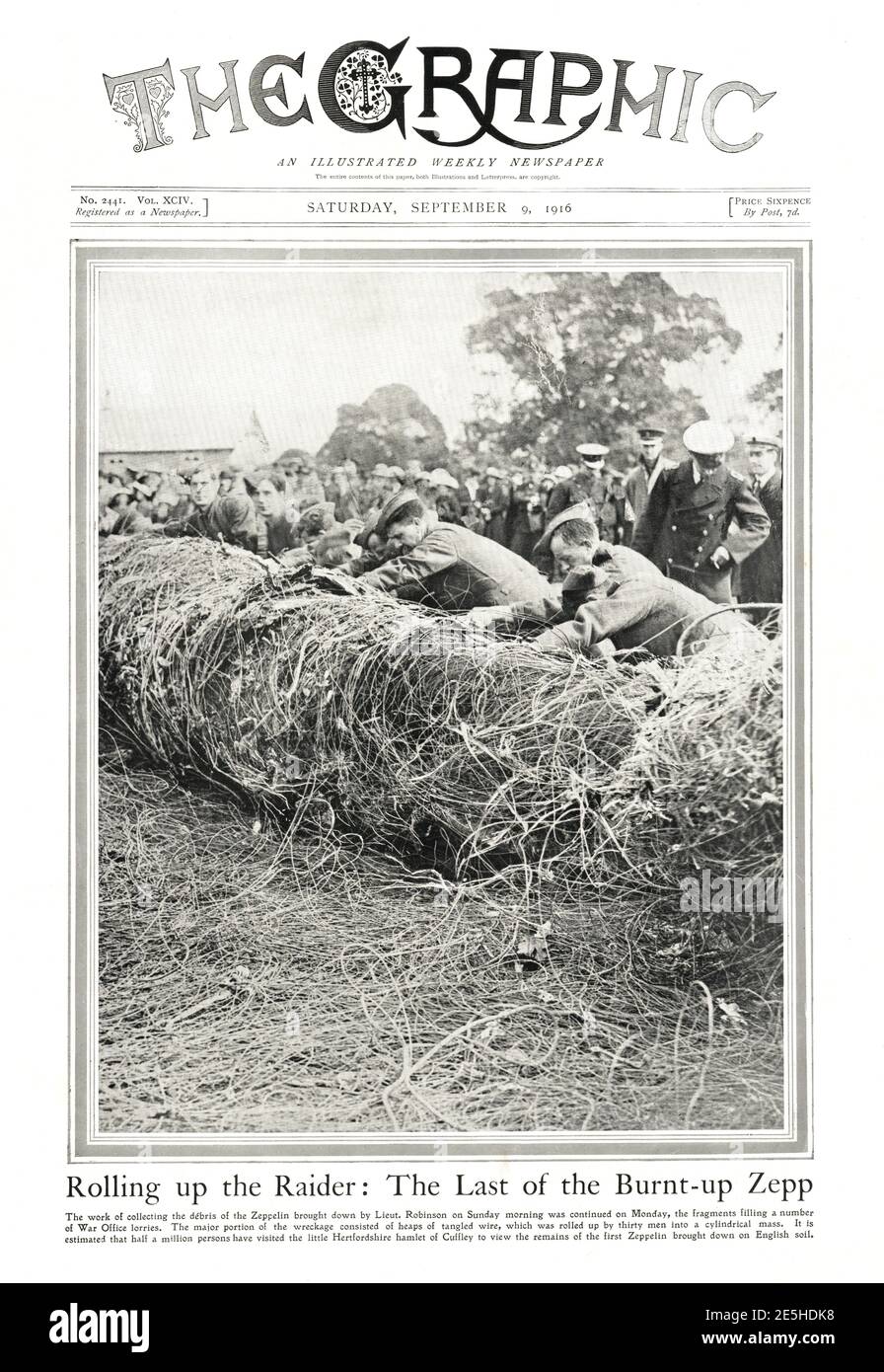 Zeppelin raid hi-res stock photography and images - Alamy