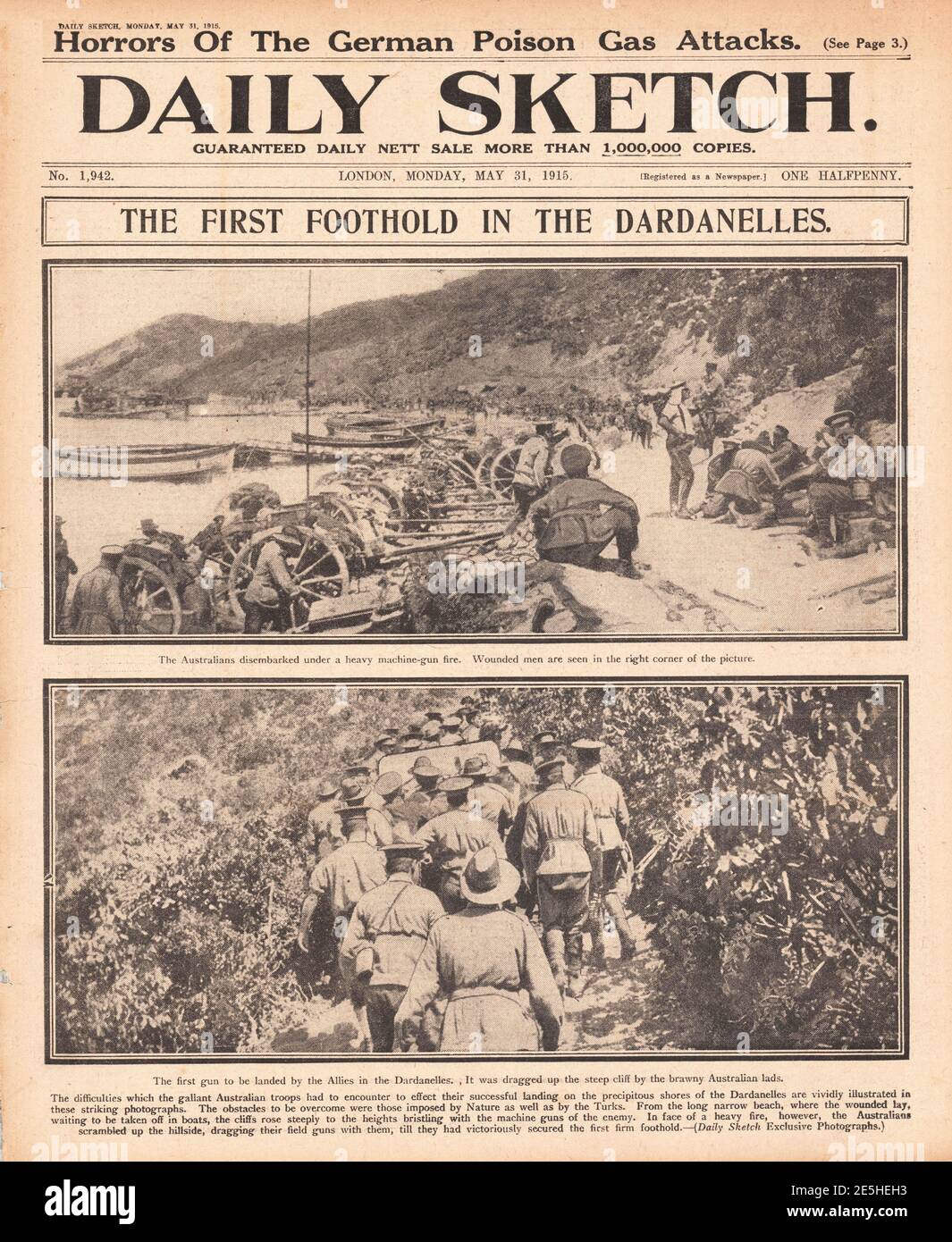 Australian world war one hi-res stock photography and images - Alamy