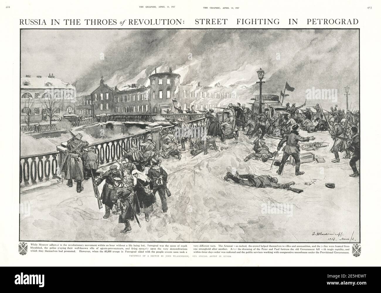 1917 russian revolution petrograd hi-res stock photography and images ...