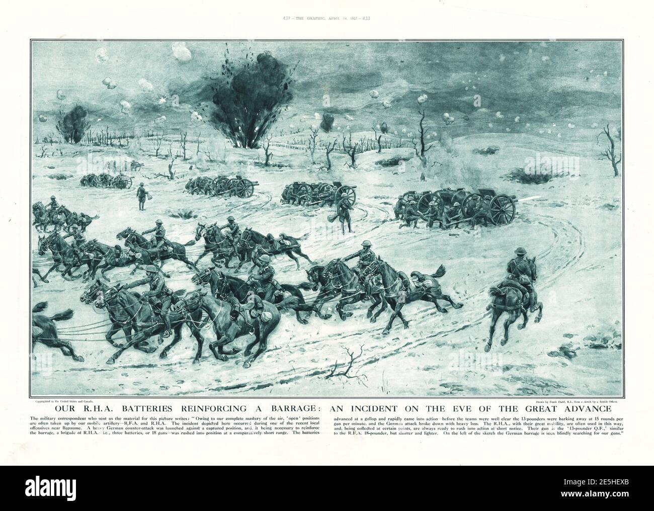 Horse artillery first world war hi-res stock photography and images - Alamy