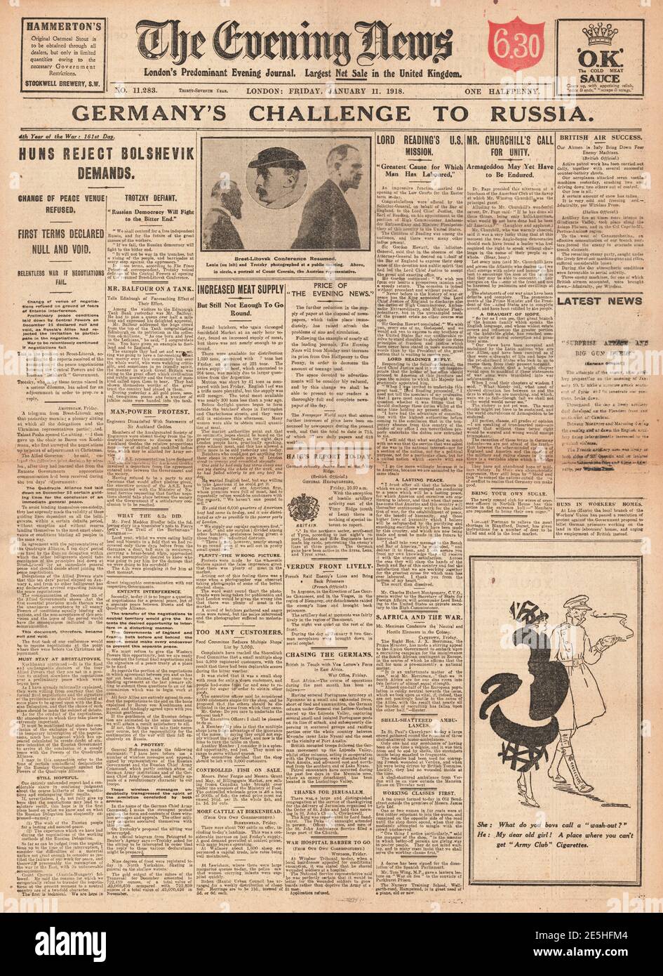 Treaty of brest litovsk hi-res stock photography and images - Alamy