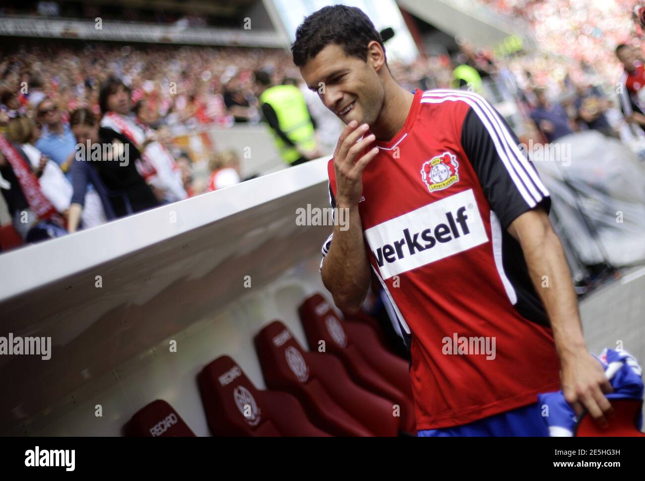 Michael ballack bayer leverkusen german hi-res stock photography and ...