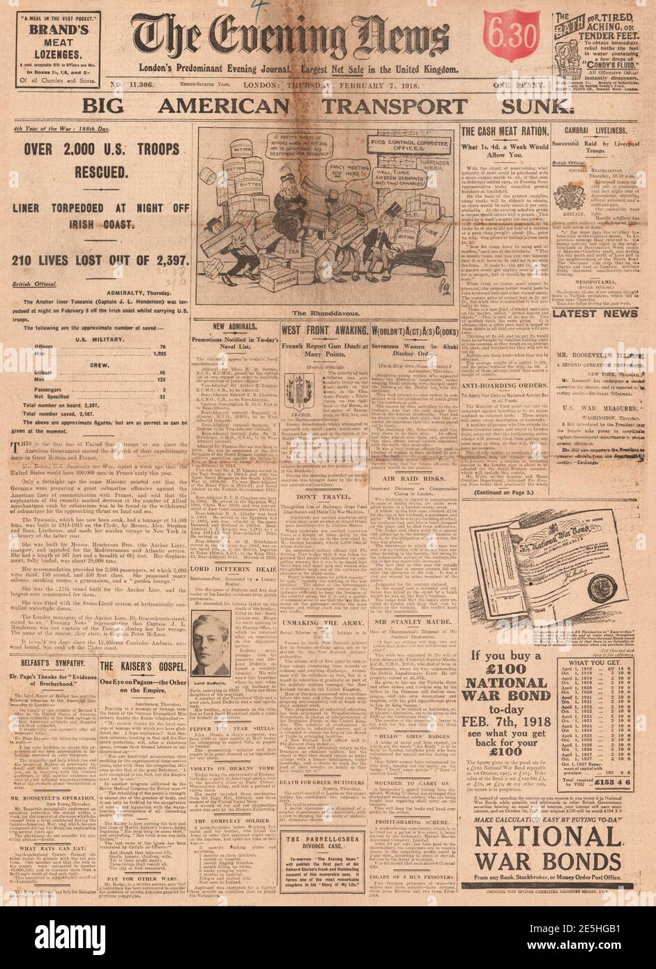 Tuscania sinking hi-res stock photography and images - Alamy