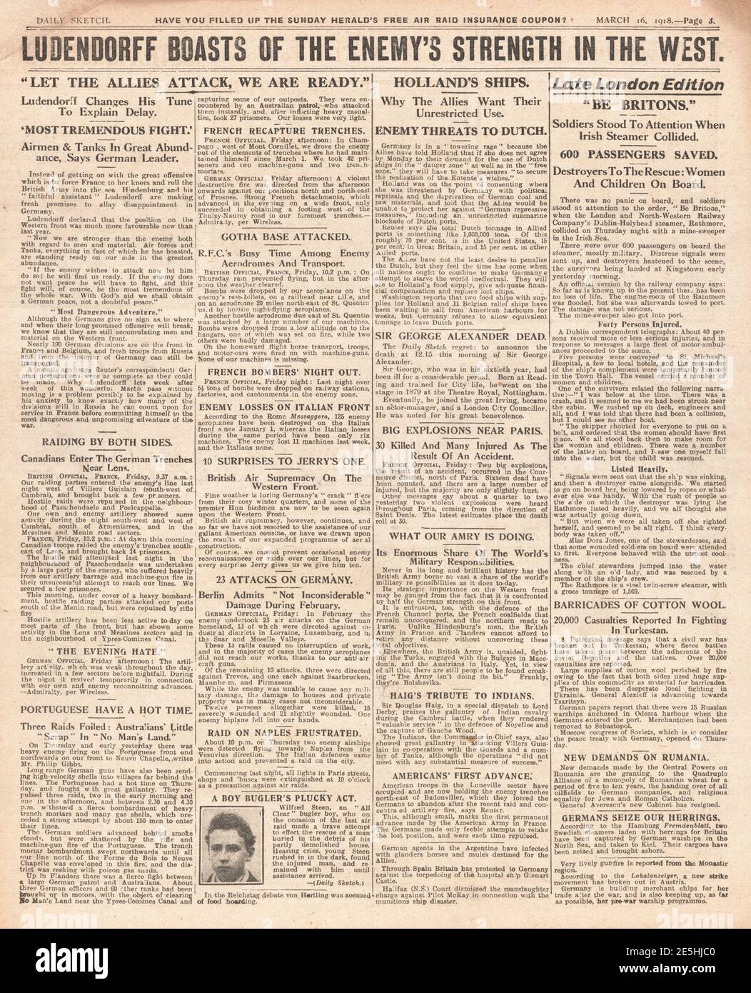 Erich ludendorff hi-res stock photography and images - Alamy