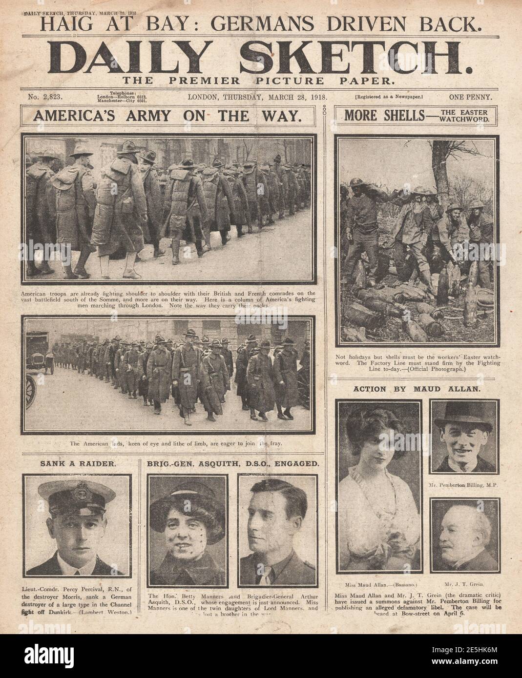 Erich ludendorff offensive hi-res stock photography and images - Alamy