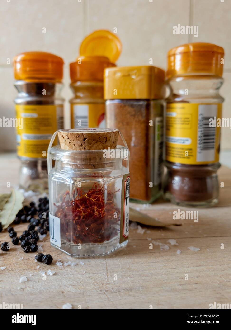 saffron in a glass jar and other spices Stock Photo - Alamy saffron in a glass jar and other spices Stock Photo - Alamy